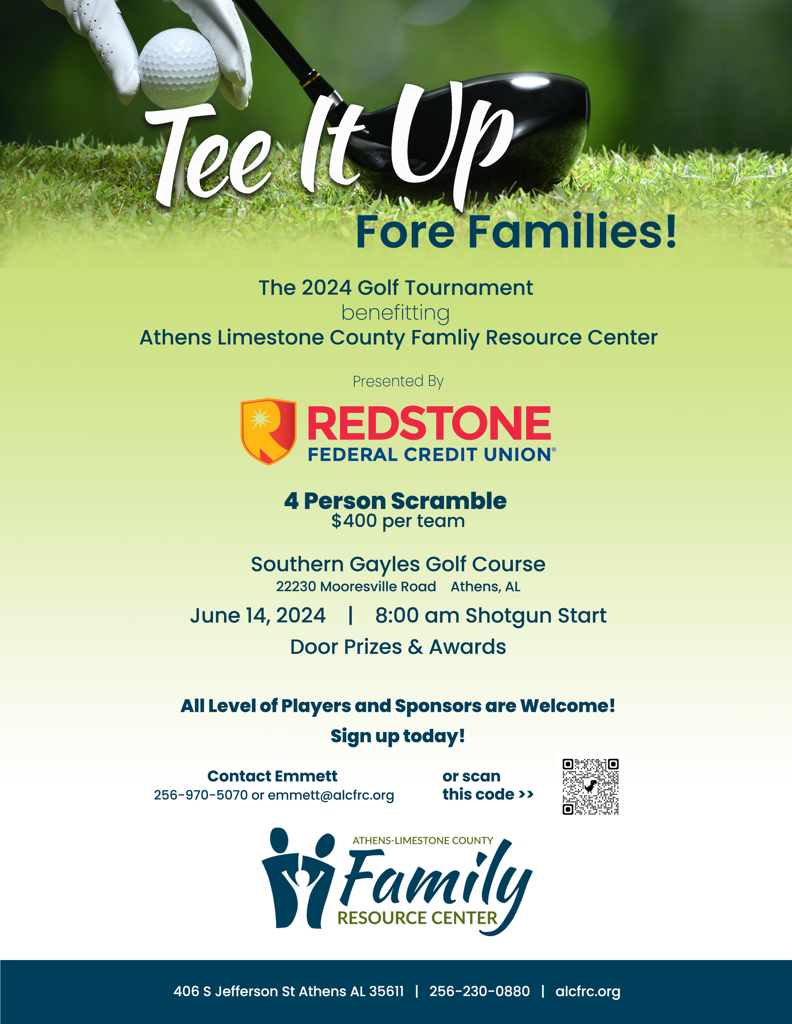Tee It Up Fore Families