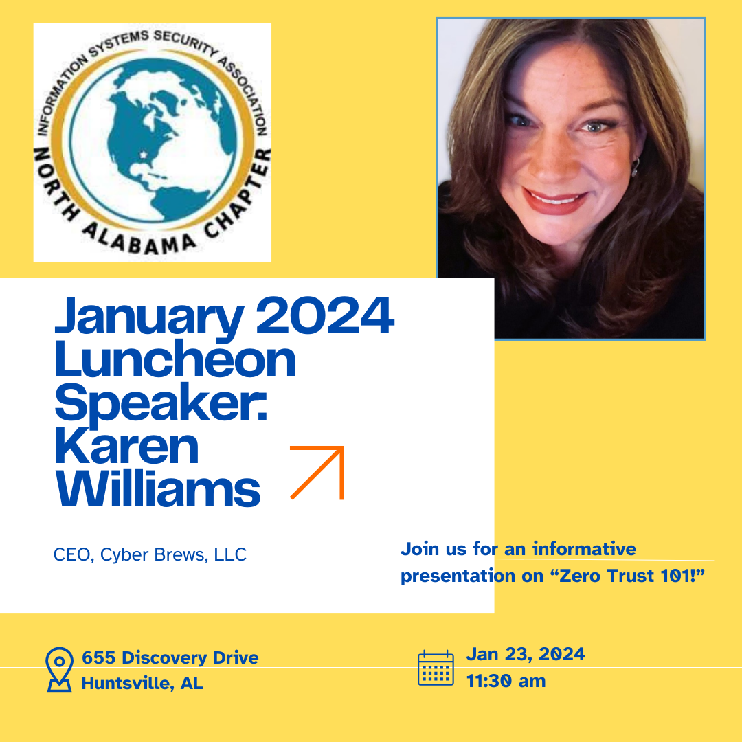 NAC-ISSA January 2024 Chapter Lunch - Zero Trust