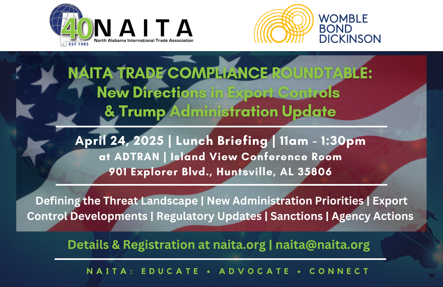 NAITA ITAR & EAR Update Brief